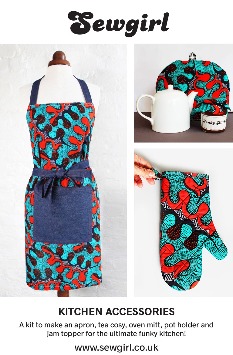 FUNKY KITCHEN APRON & ACCESSORIES | SEWGIRL
